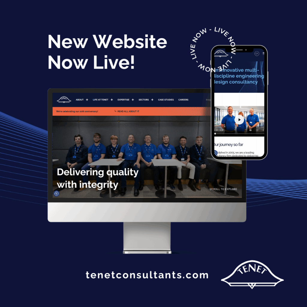 Tenet Consultants Launch New Website to Mark 20 Years - Birchwood Park